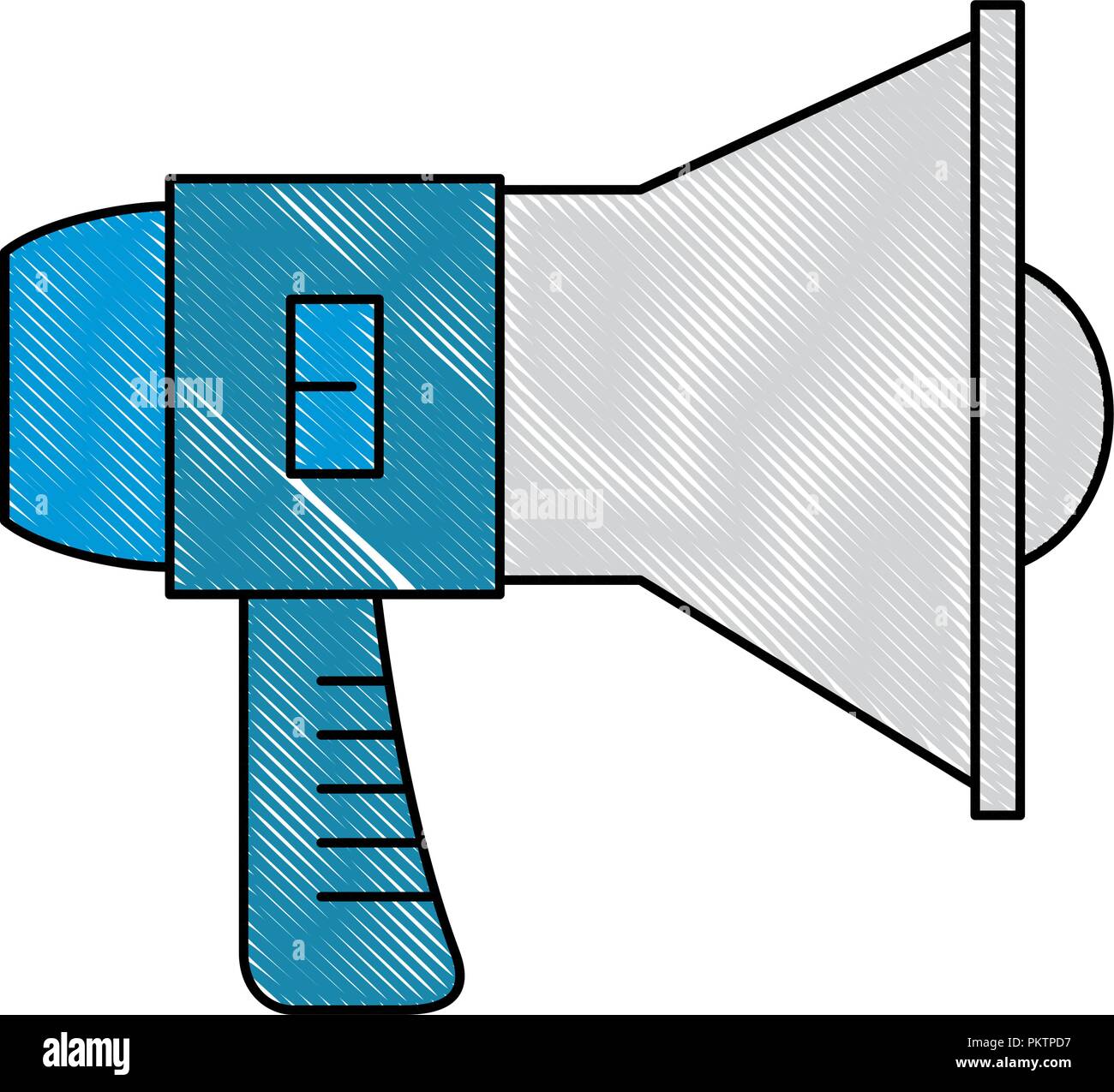 megaphone sound isolated icon Stock Vector Image & Art - Alamy