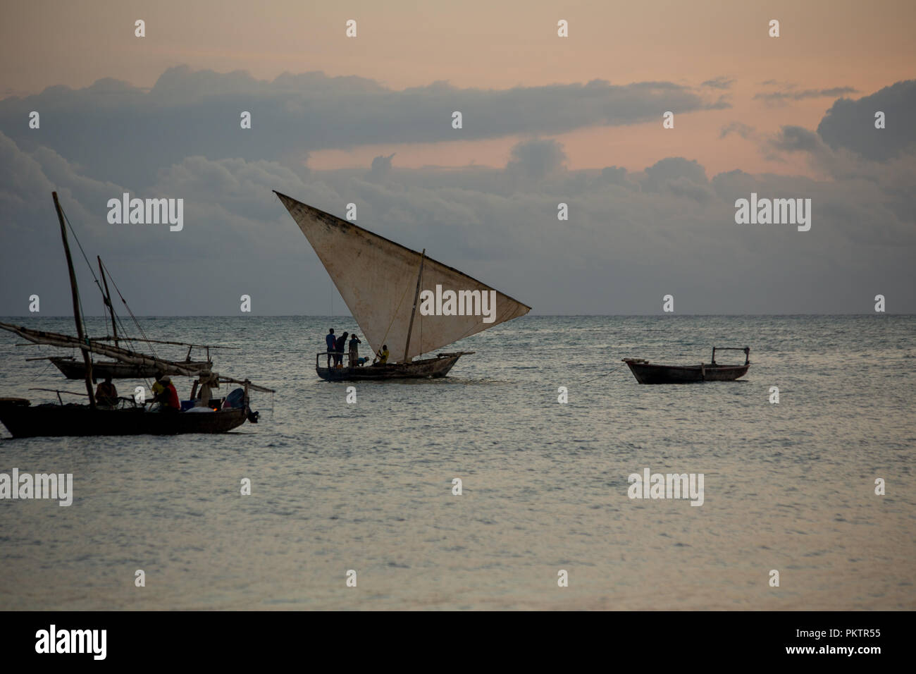 zanzibar is an island connected to tanzania in the Indian Ocean. An ...