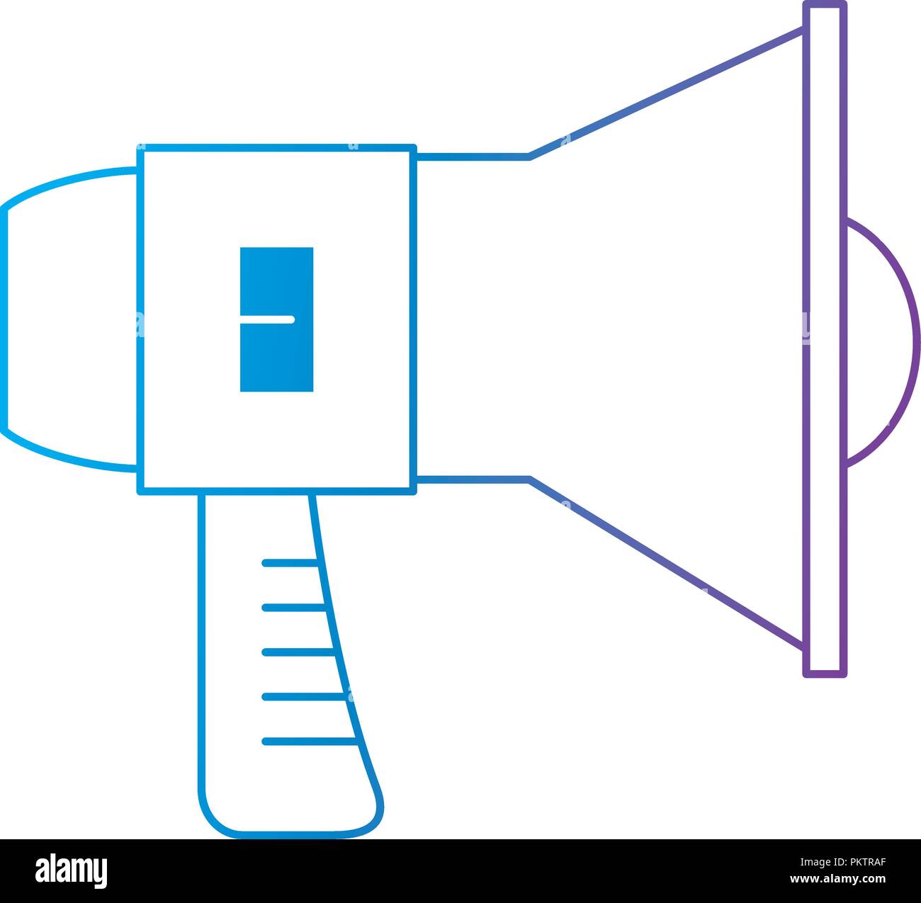 megaphone sound isolated icon Stock Vector Image & Art - Alamy