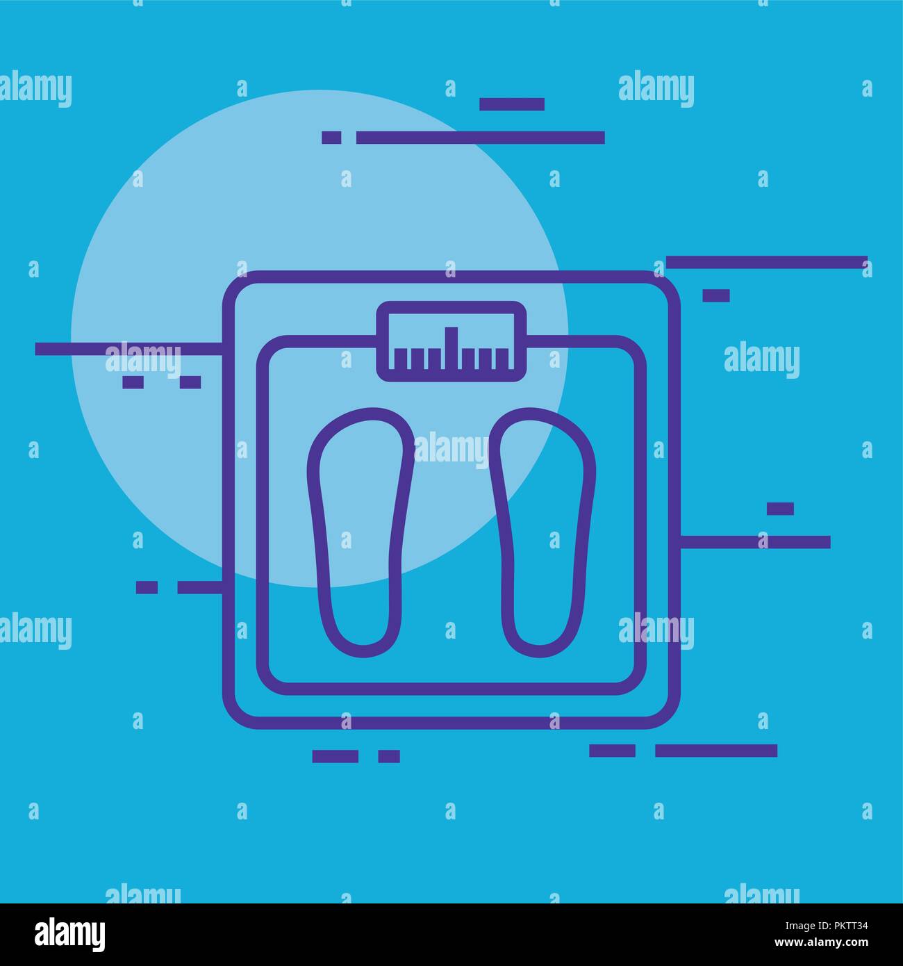 scale balance fitness icon Stock Vector Image & Art - Alamy