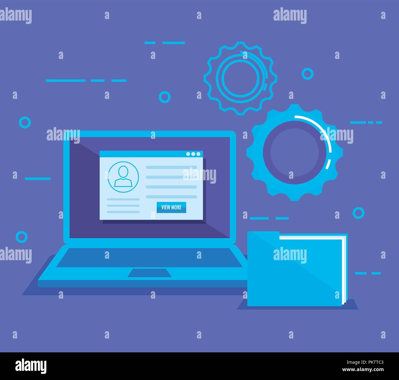 Market setup Stock Vector Images - Alamy