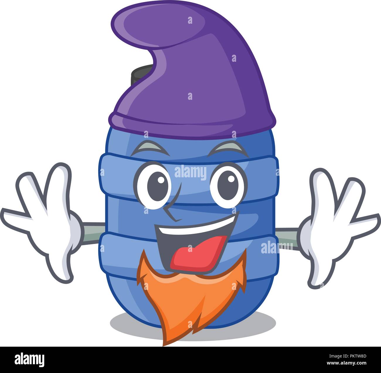 Elf large cartoon plastic barrel for water Stock Vector Image & Art - Alamy