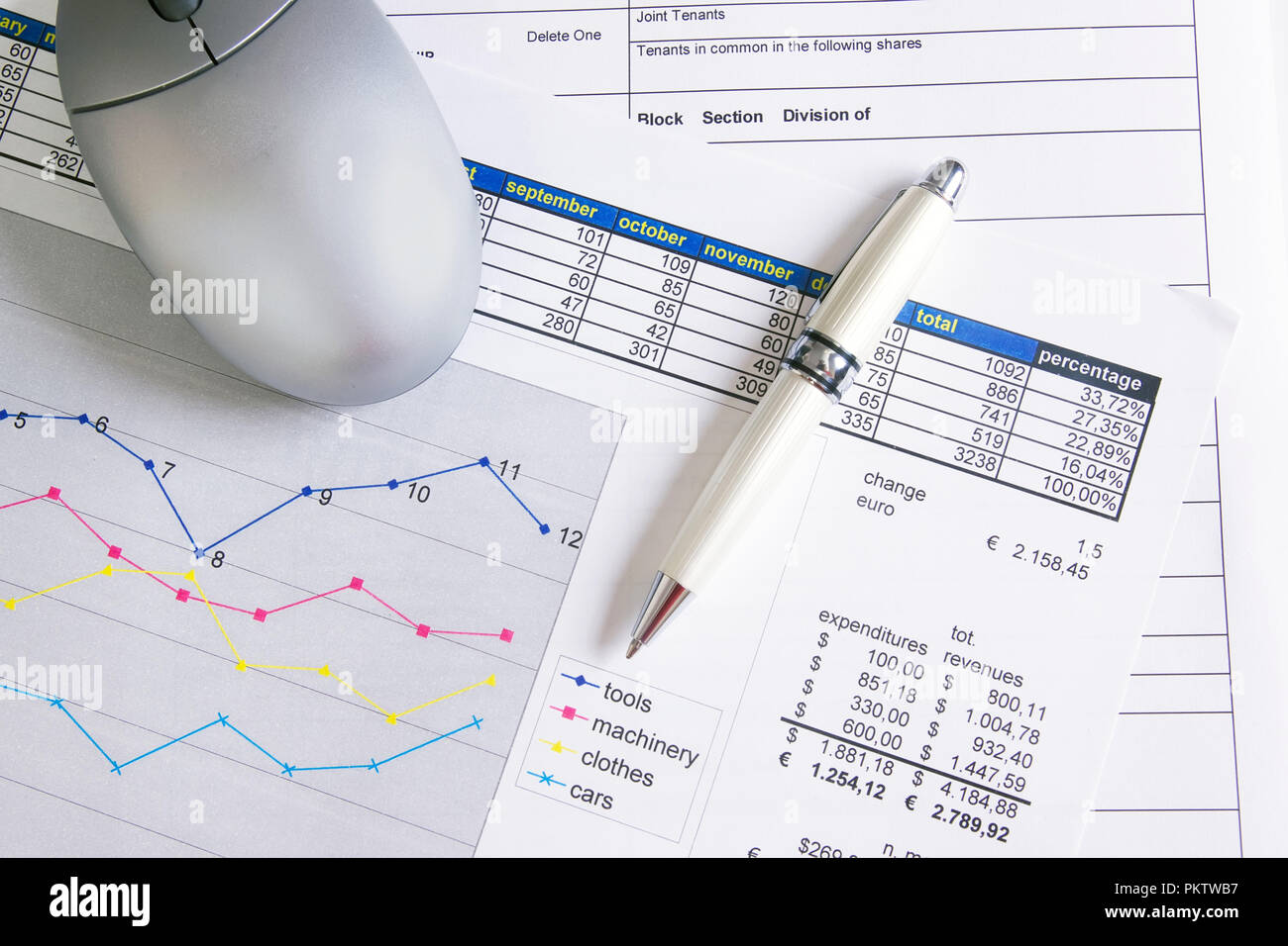 office table of a business firm Stock Photo - Alamy