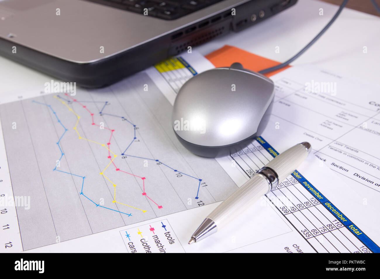 office table of a business firm Stock Photo - Alamy