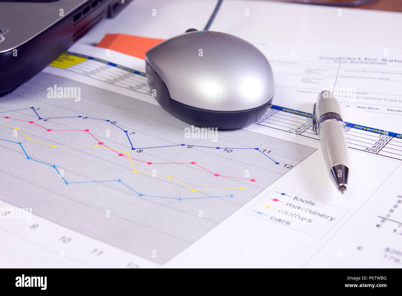office table of a business firm Stock Photo - Alamy