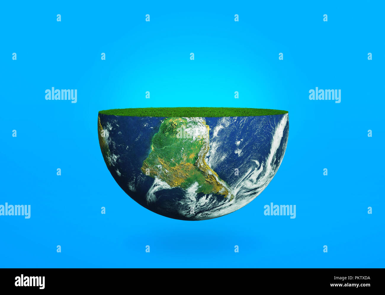 Half Earth Ca 1,377 Canada Landscape Illustration High Res