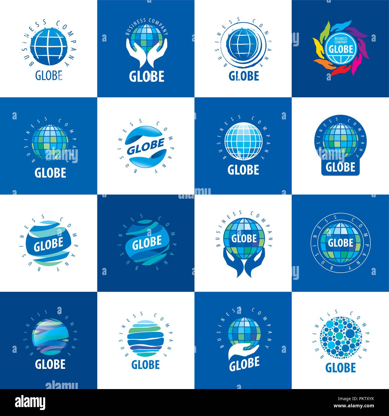 Earth logo template. Globe sign Stock Vector Image & Art - Alamy