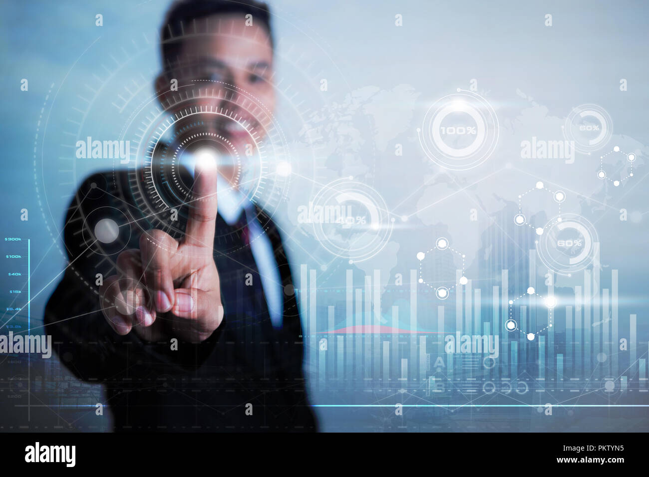 Hand hud control hi-res stock photography and images - Alamy