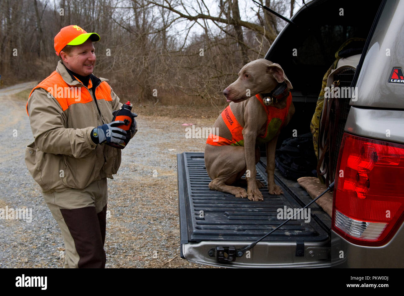 Upland game bird hunting in G. Thompson Wildlife Management Area in ...