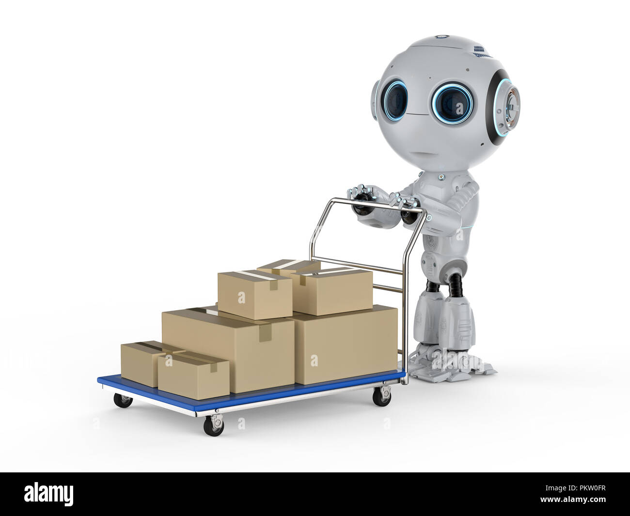 Delivery robot hi-res stock photography and images - Alamy