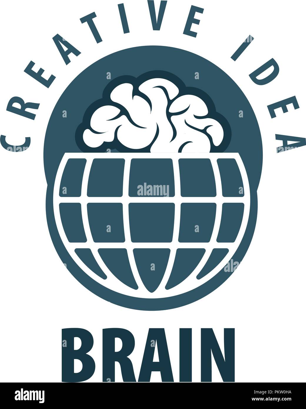 Vector brain logo Stock Vector Image & Art - Alamy