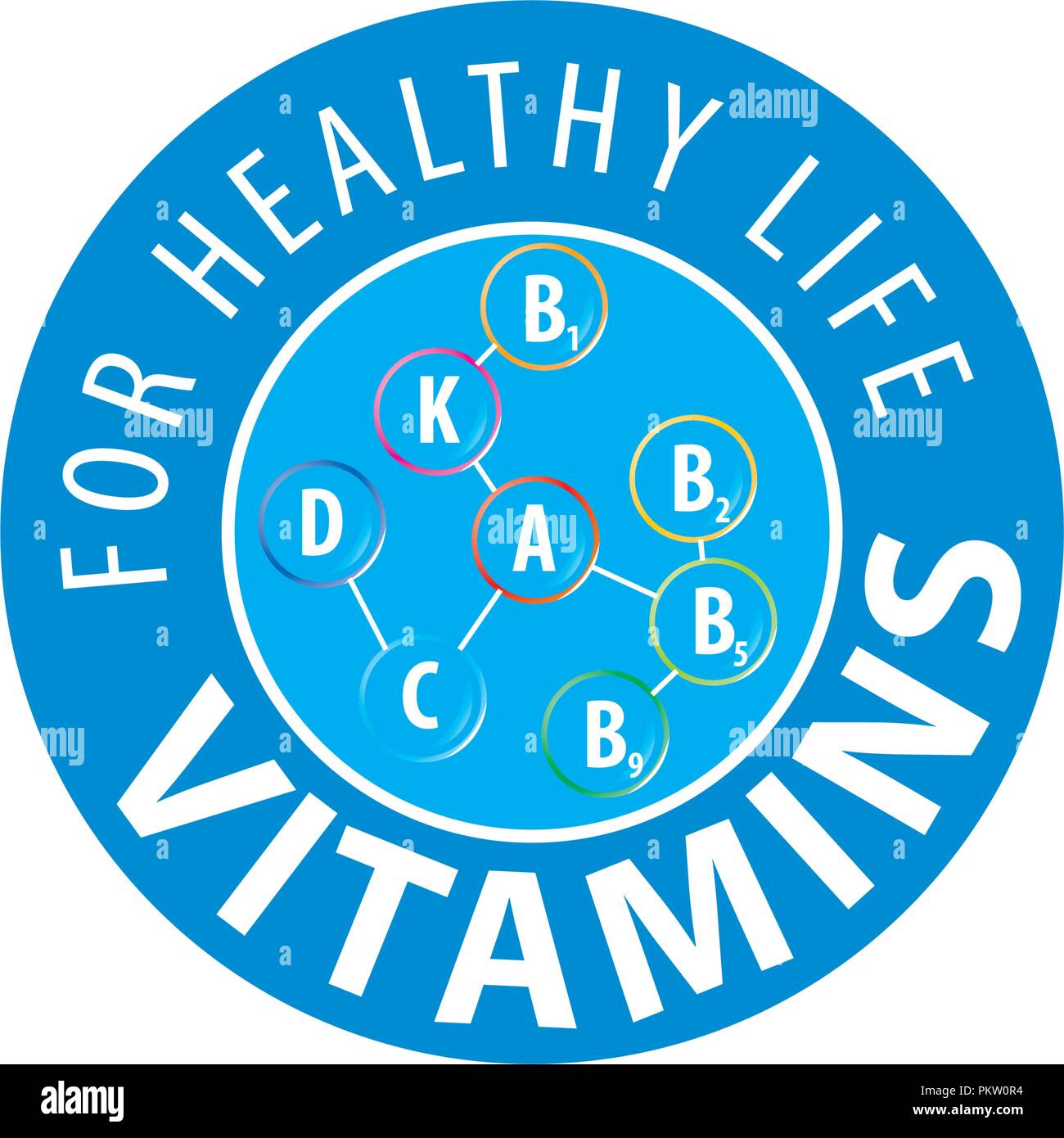 vector logo vitamins Stock Vector Image & Art - Alamy