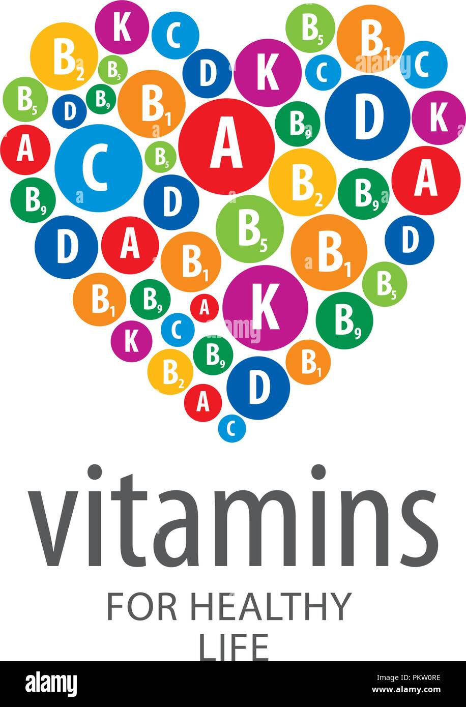 vector logo vitamins Stock Vector Image & Art - Alamy