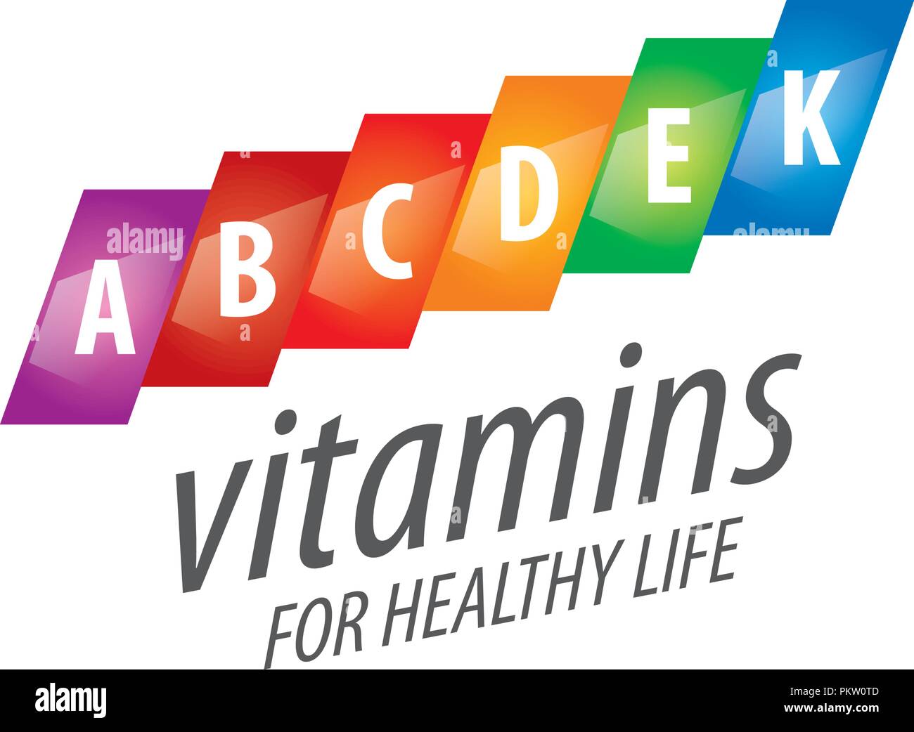 vector logo vitamins Stock Vector Image & Art - Alamy