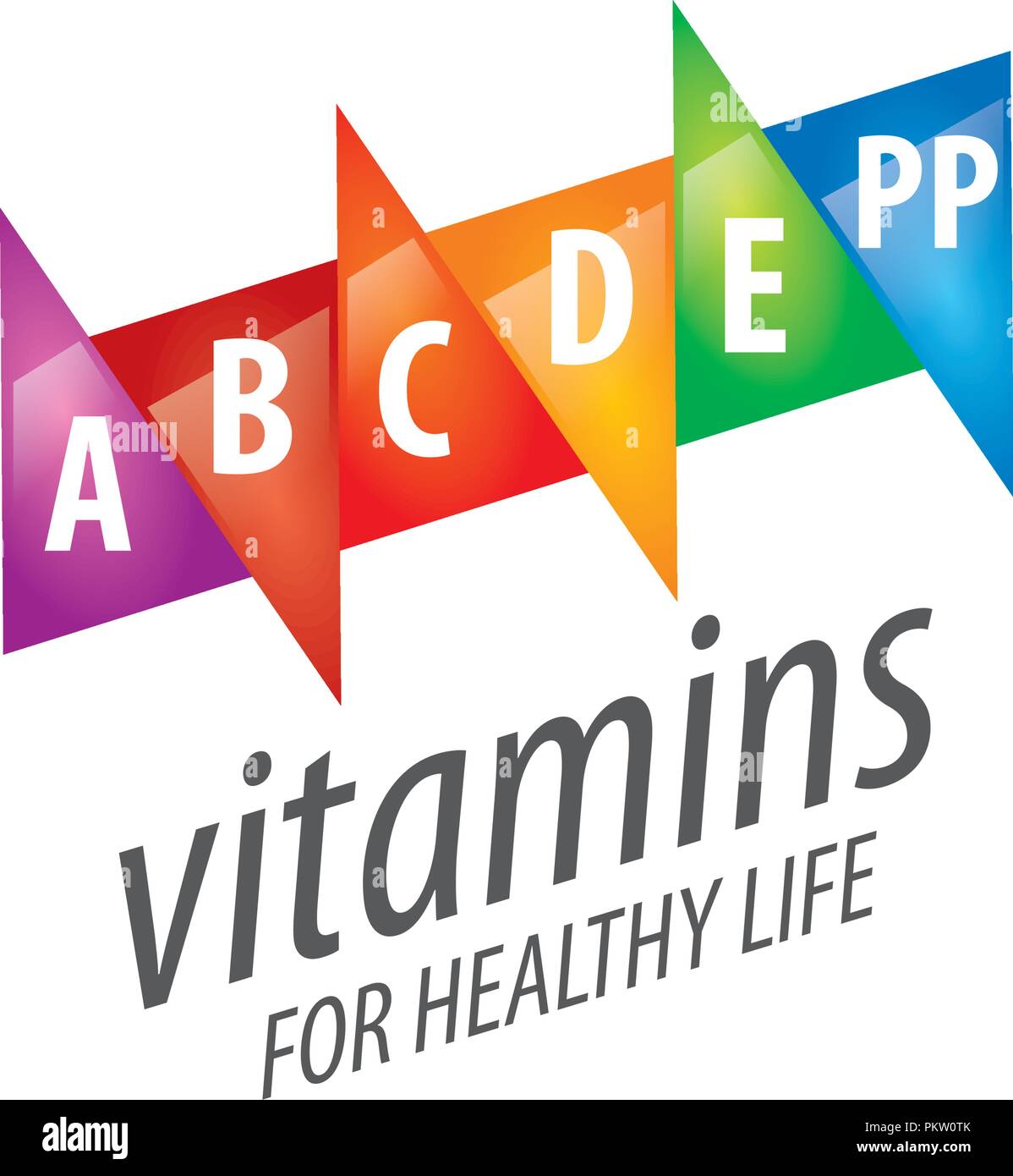 vector logo vitamins Stock Vector Image & Art - Alamy