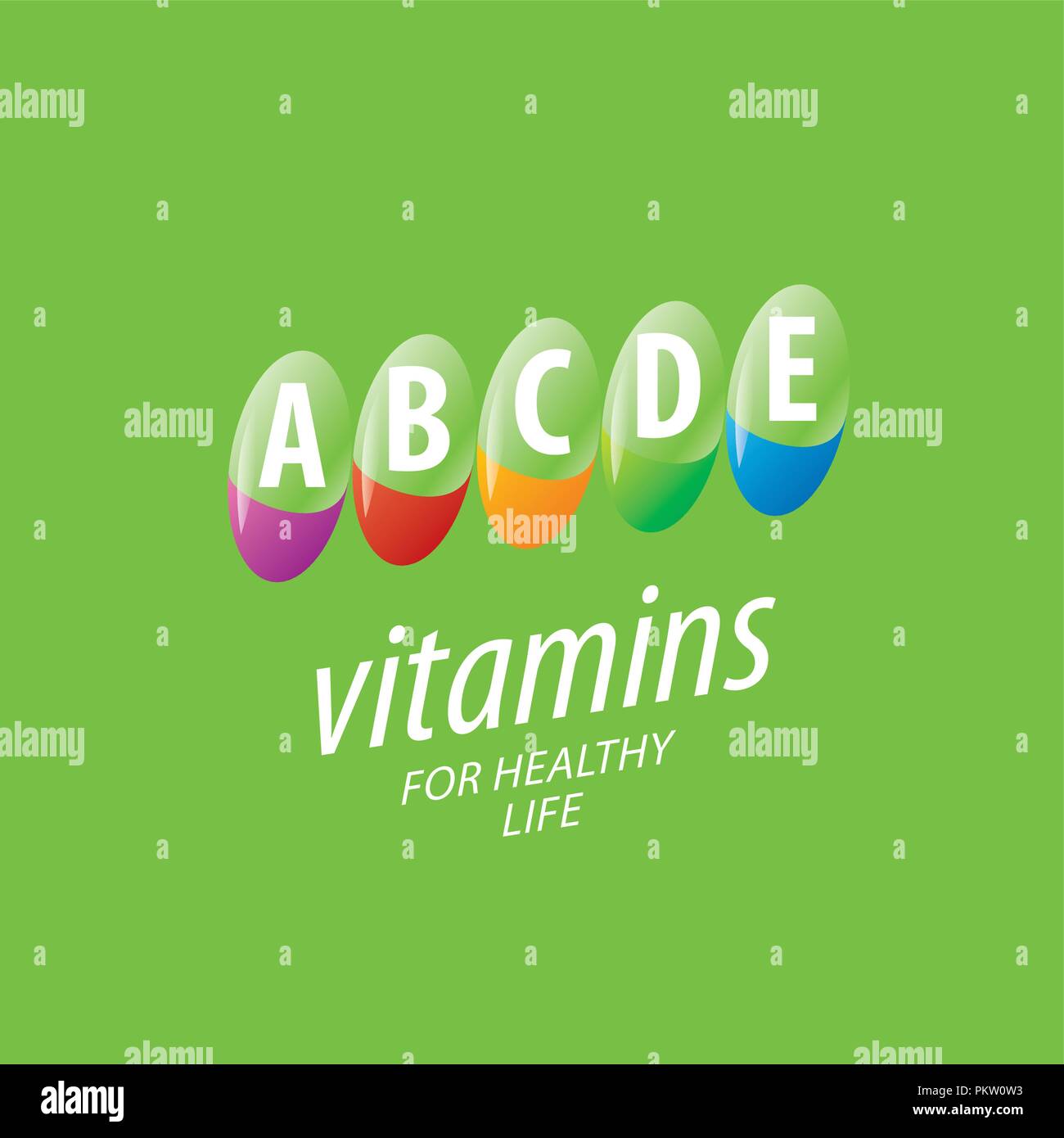 Logo vitamin hi-res stock photography and images - Alamy