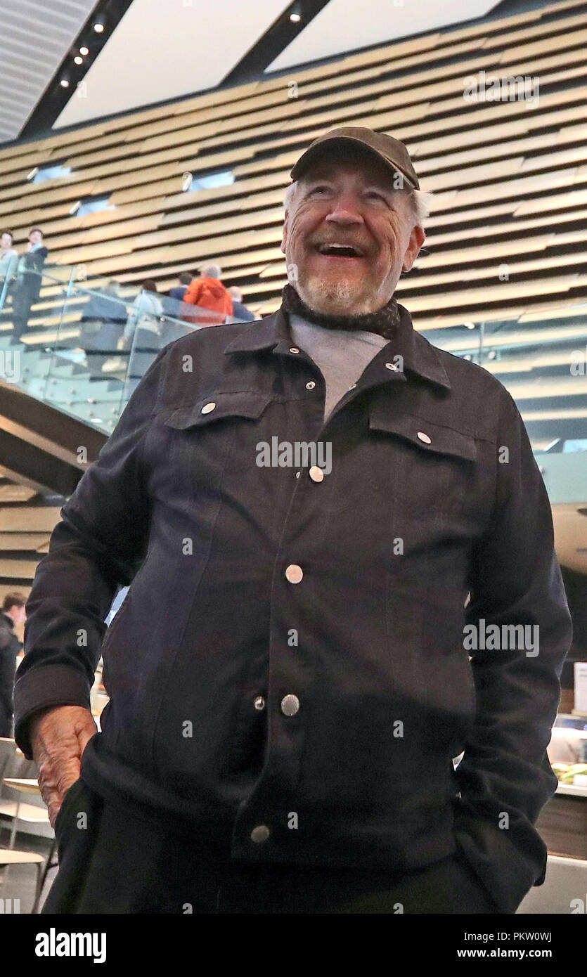 Actor Brian Cox visits the new V&A Dundee, as the Â£80.1 million museum ...