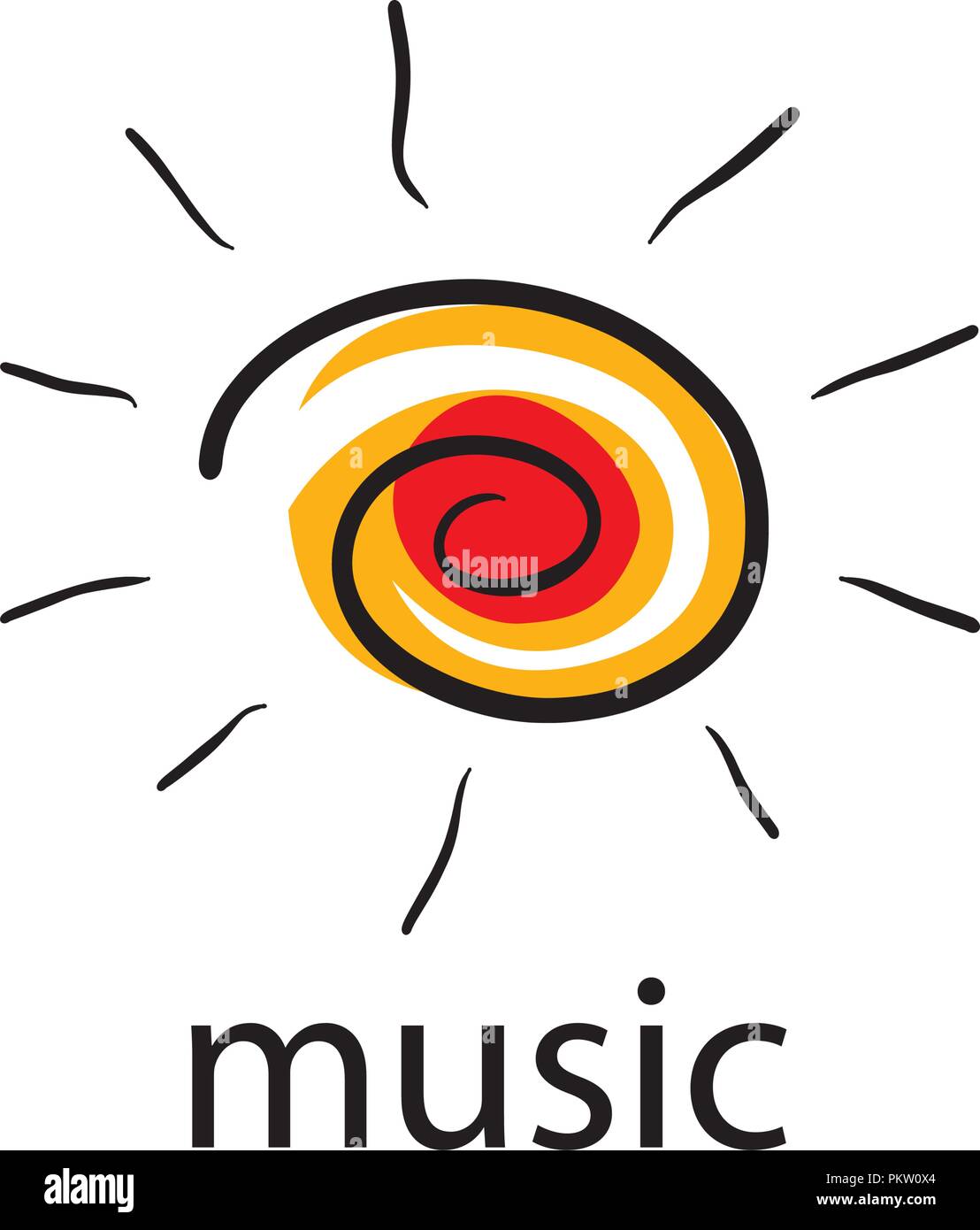 vector logo music Stock Vector Image & Art - Alamy