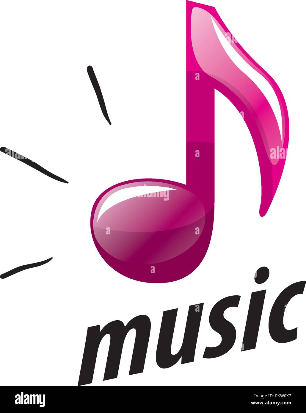 vector logo music Stock Vector Image & Art - Alamy