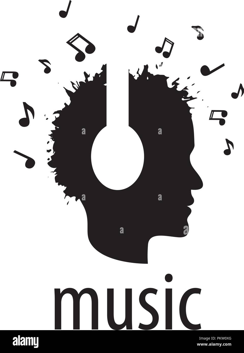 vector logo music Stock Vector Image & Art - Alamy