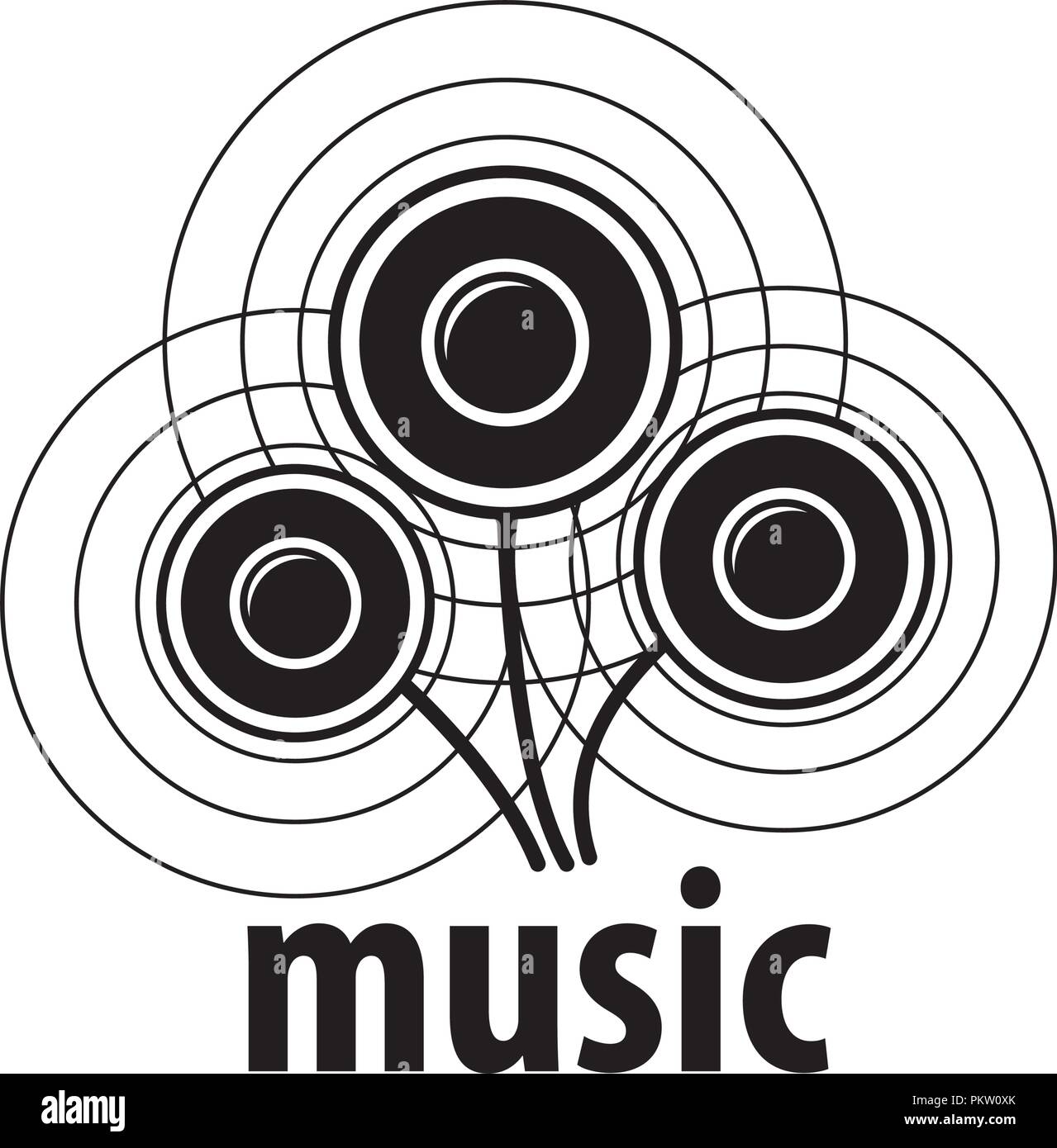 vector logo music Stock Vector Image & Art - Alamy
