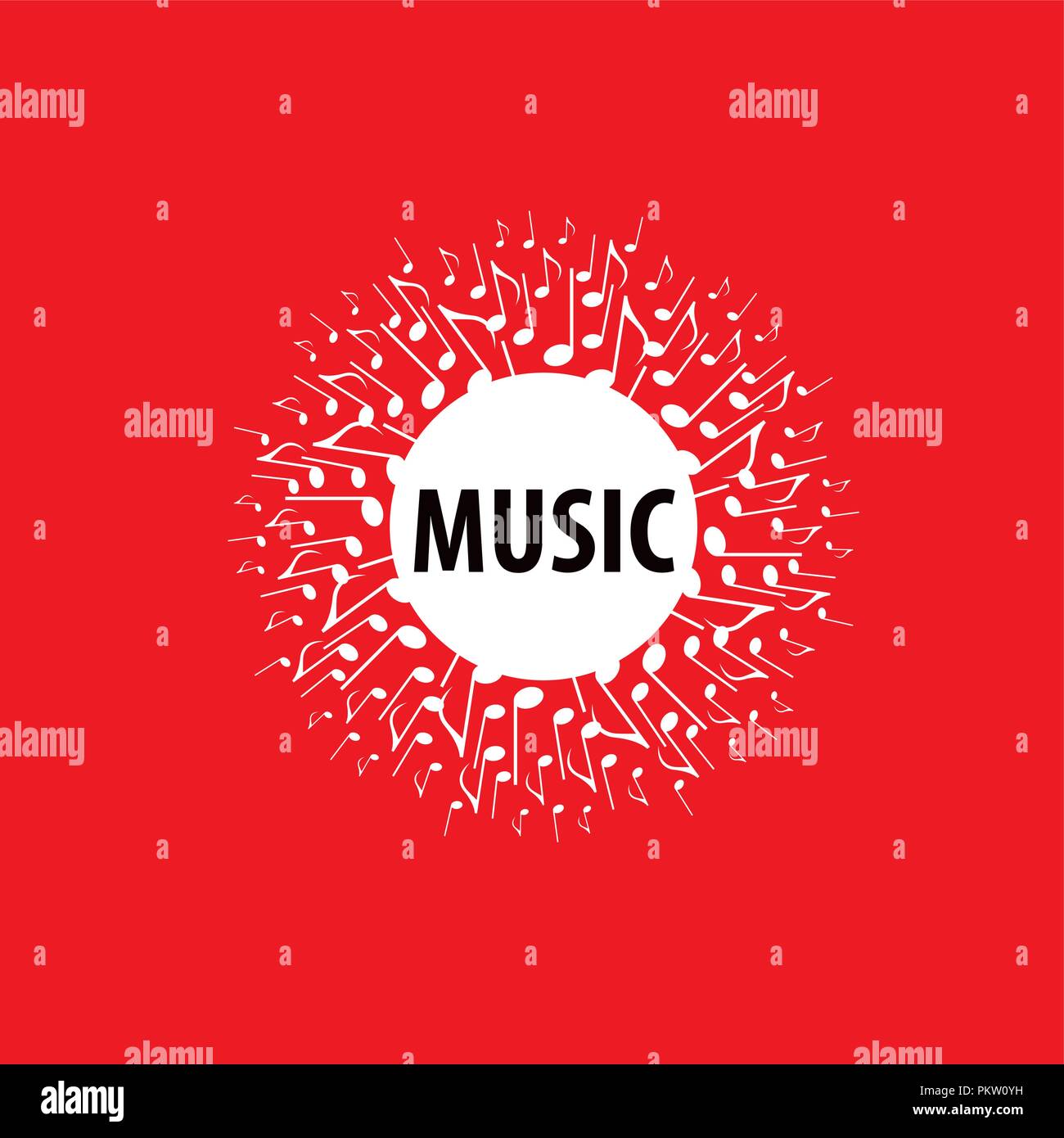 vector logo music Stock Vector Image & Art - Alamy