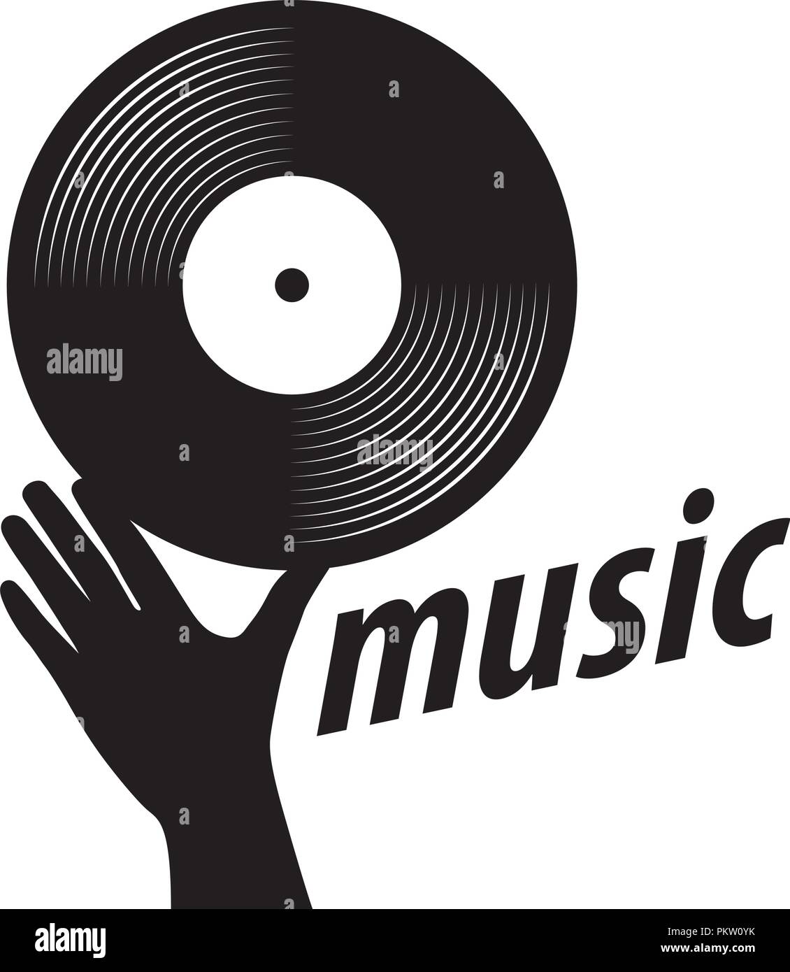 vector logo music Stock Vector Image & Art - Alamy