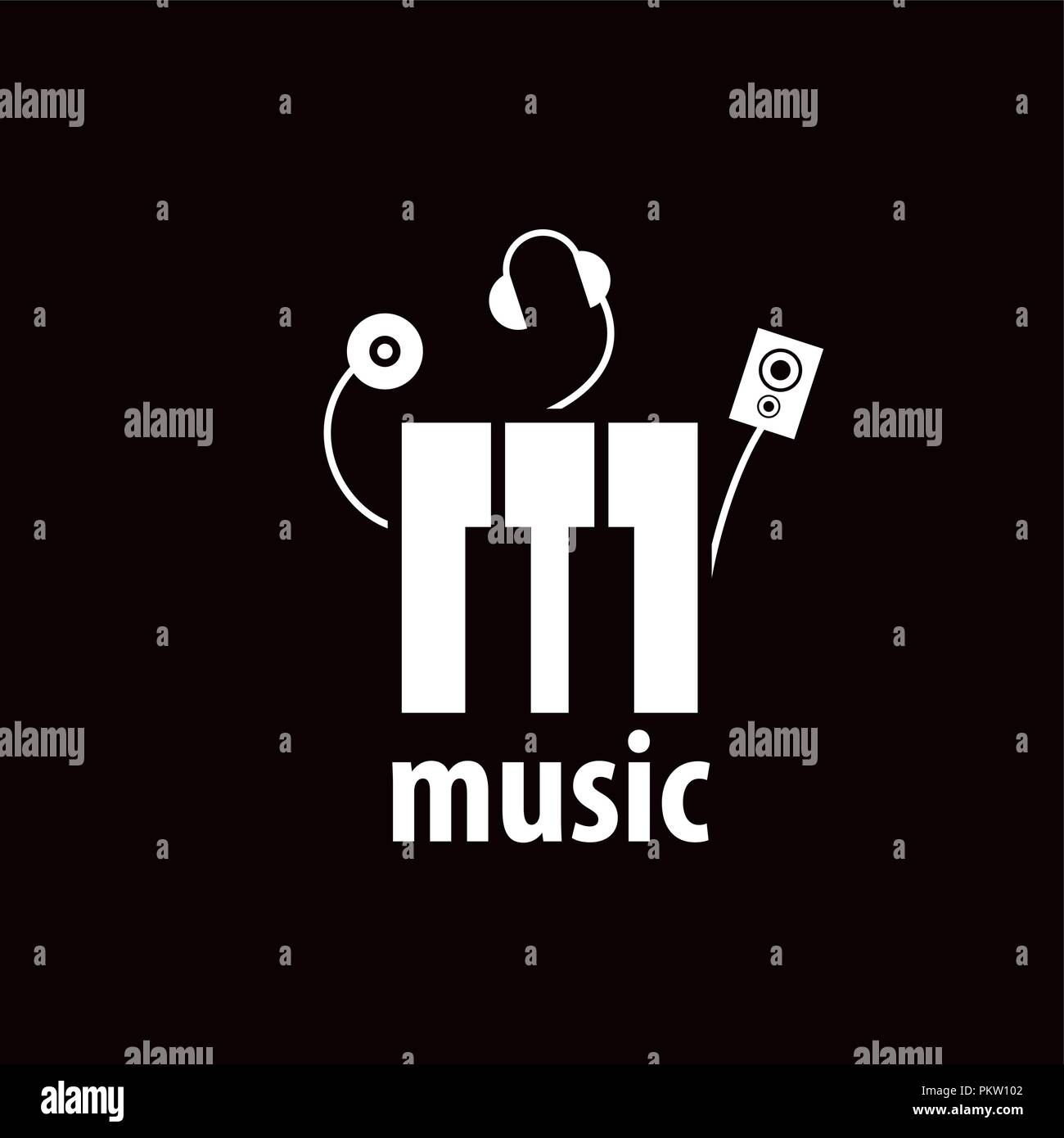 vector logo music Stock Vector Image & Art - Alamy