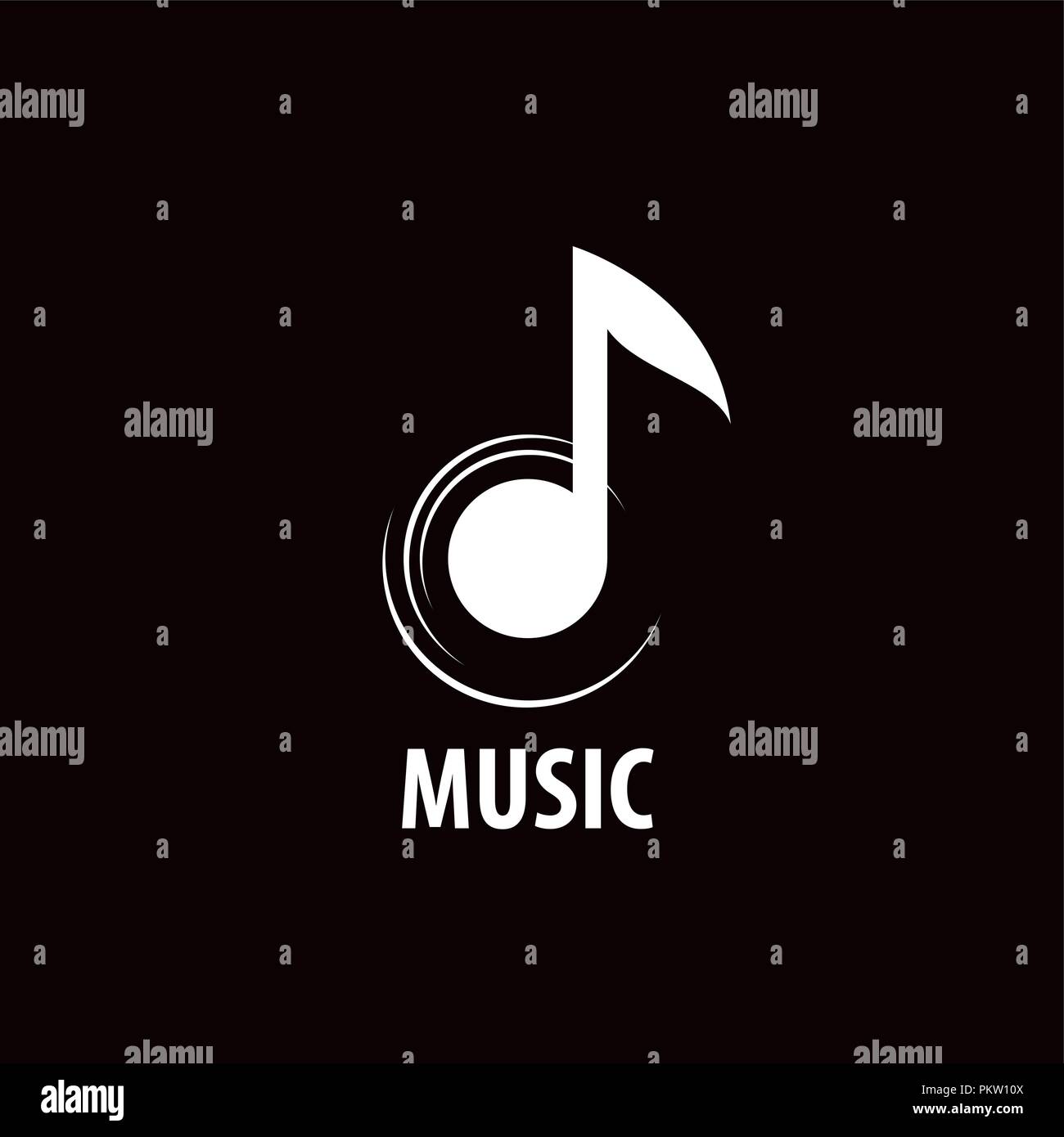 vector logo music Stock Vector Image & Art - Alamy