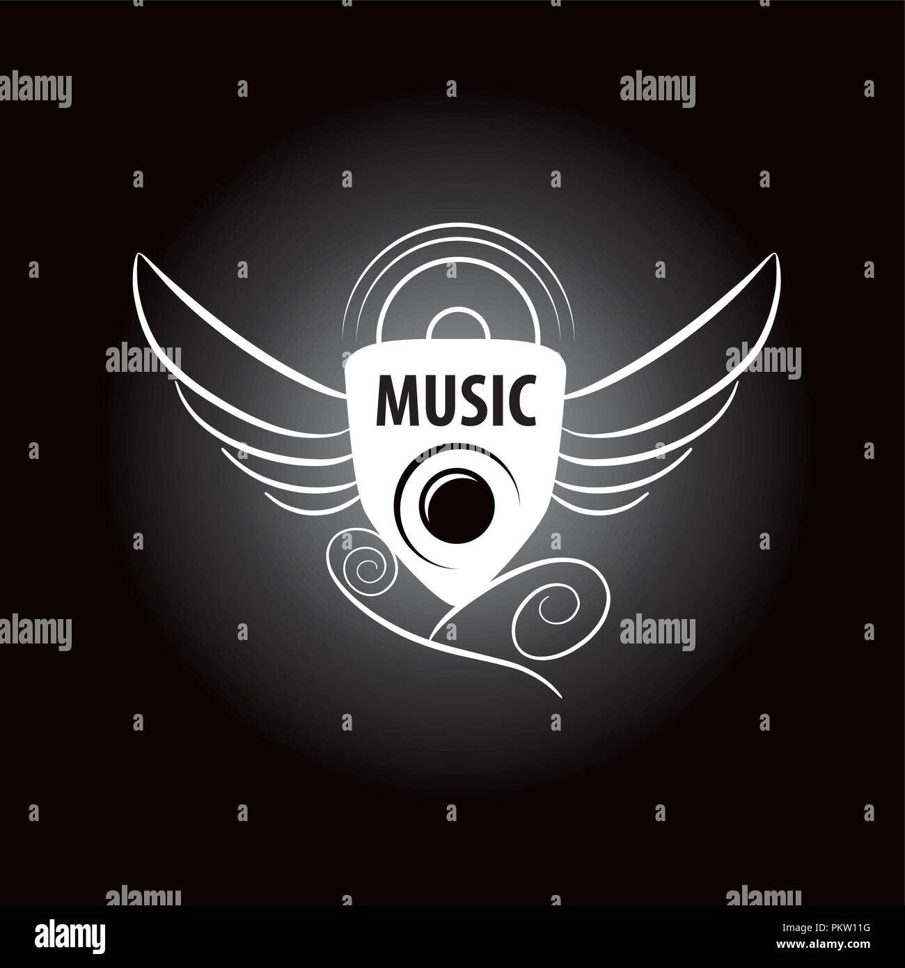 vector logo music Stock Vector Image & Art - Alamy