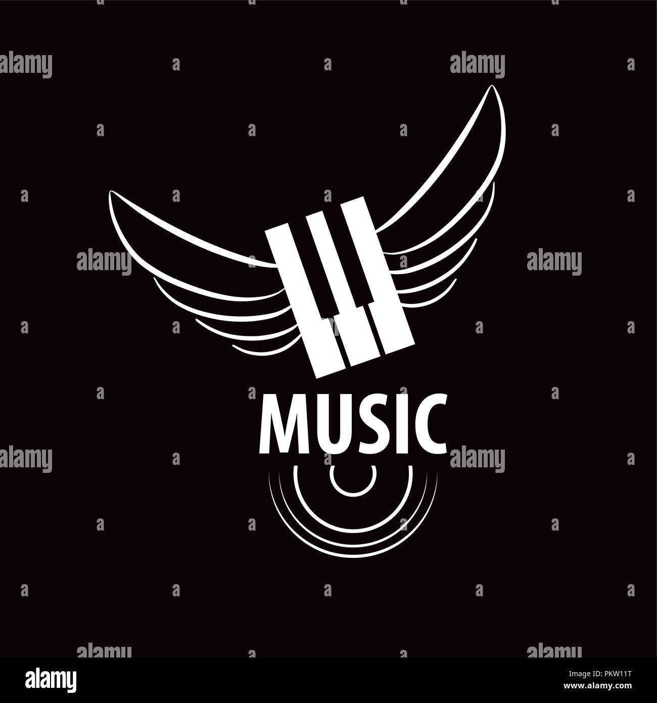 vector logo music Stock Vector Image & Art - Alamy