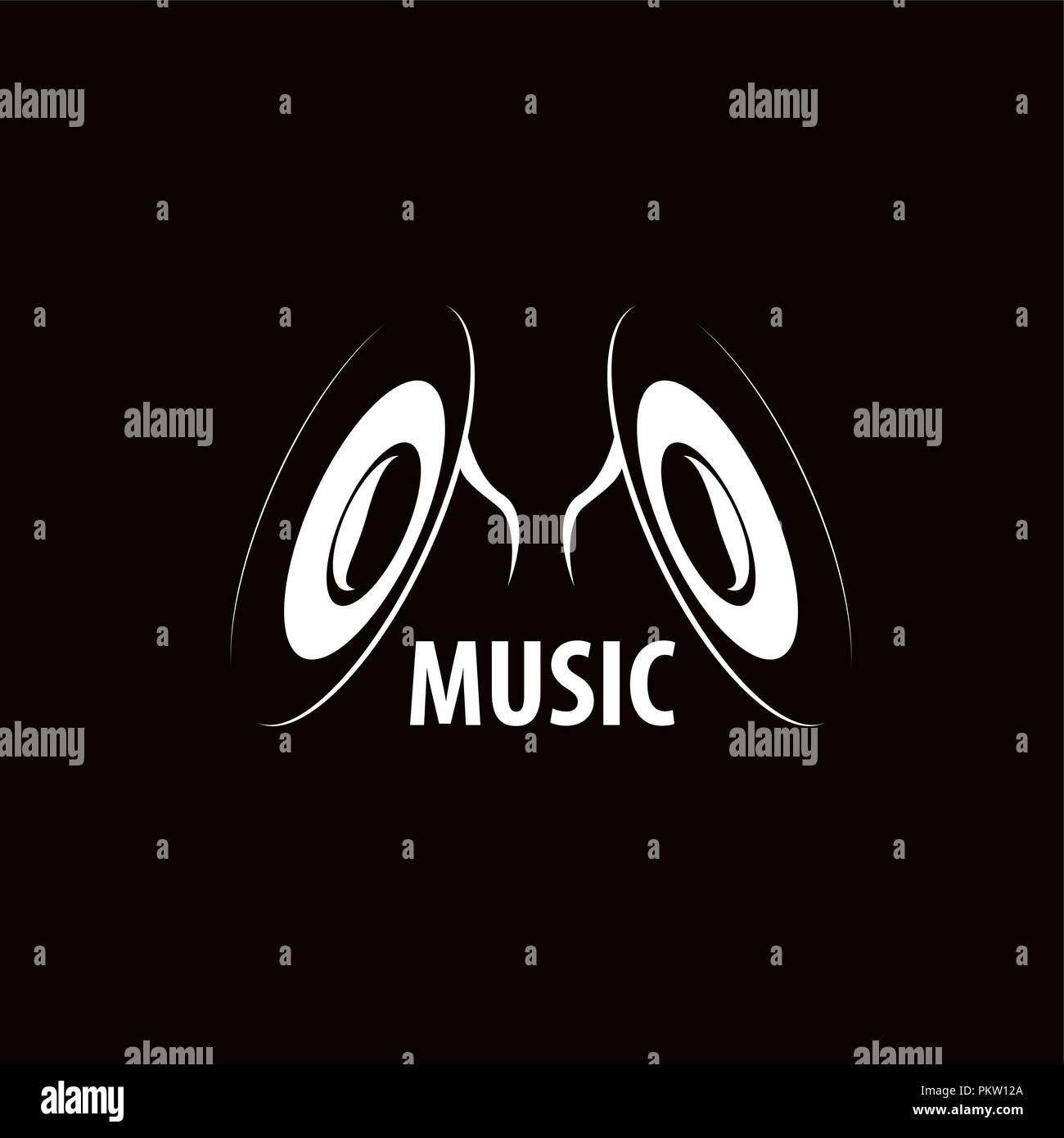 vector logo music Stock Vector Image & Art - Alamy