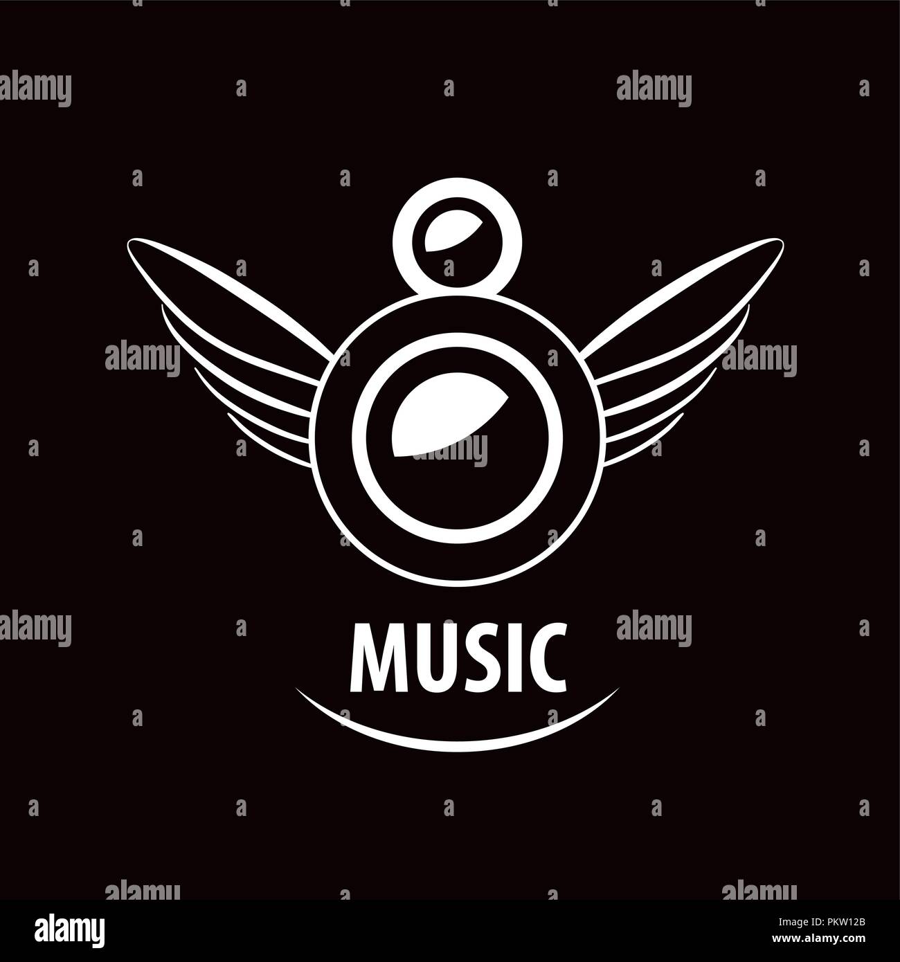 vector logo music Stock Vector Image & Art - Alamy