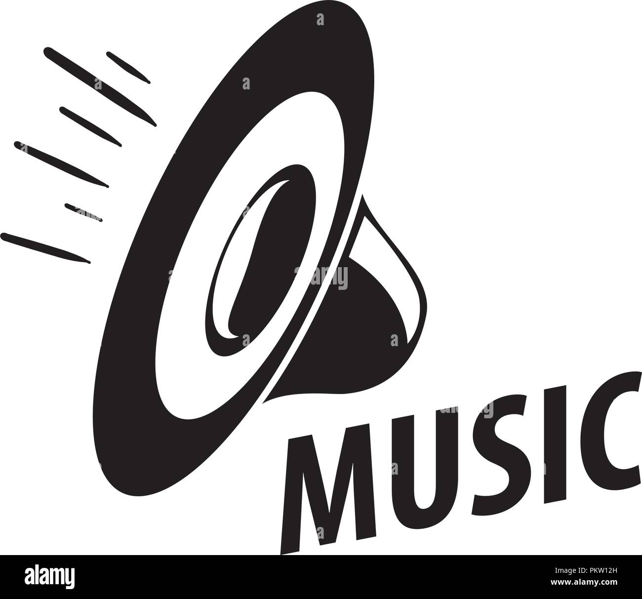 vector logo music Stock Vector Image & Art - Alamy