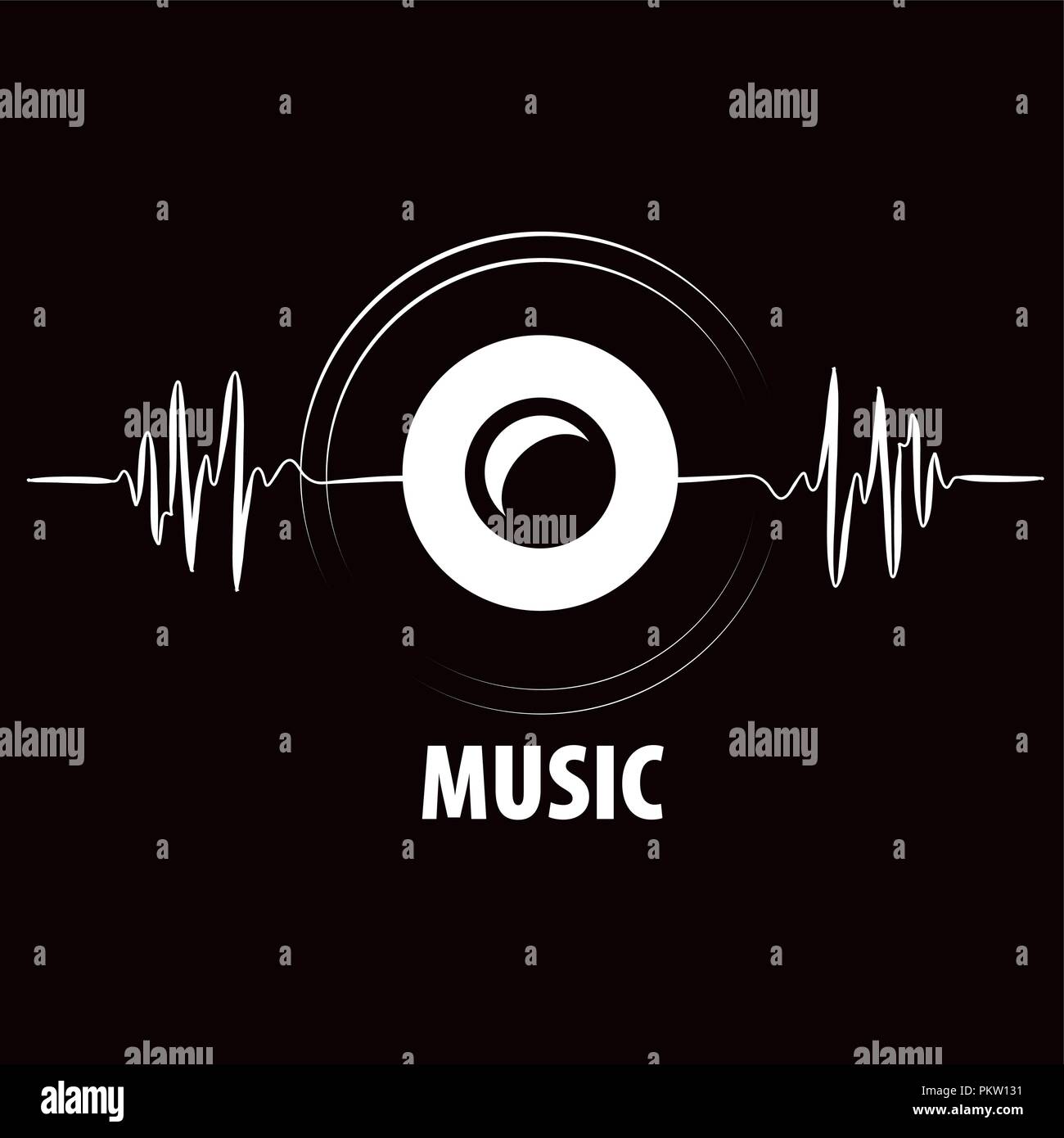 vector logo music Stock Vector Image & Art - Alamy