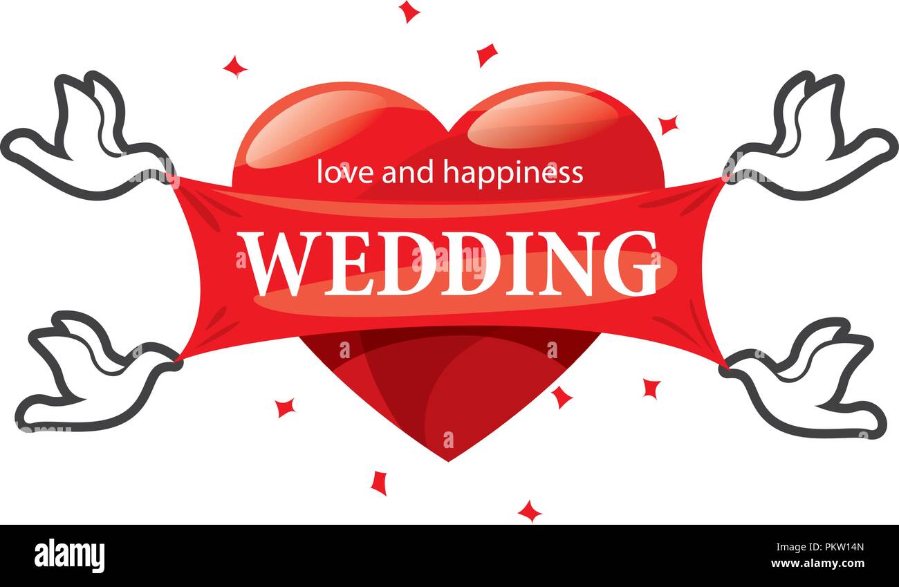 vector logo wedding Stock Vector Image & Art - Alamy
