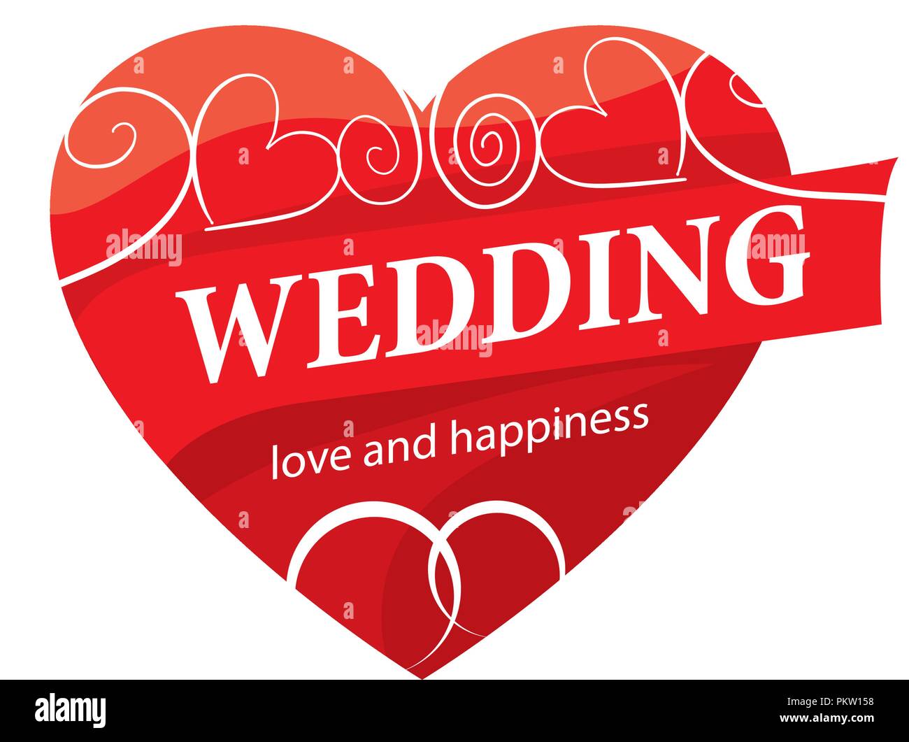 vector logo wedding Stock Vector Image & Art - Alamy
