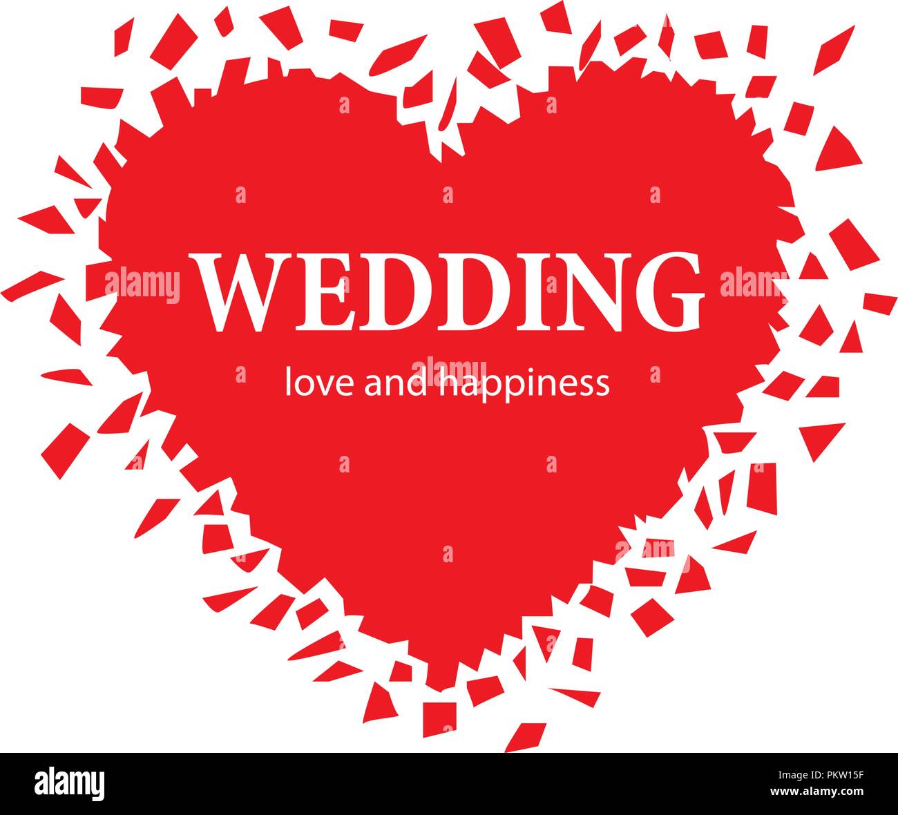 vector logo wedding Stock Vector Image & Art - Alamy