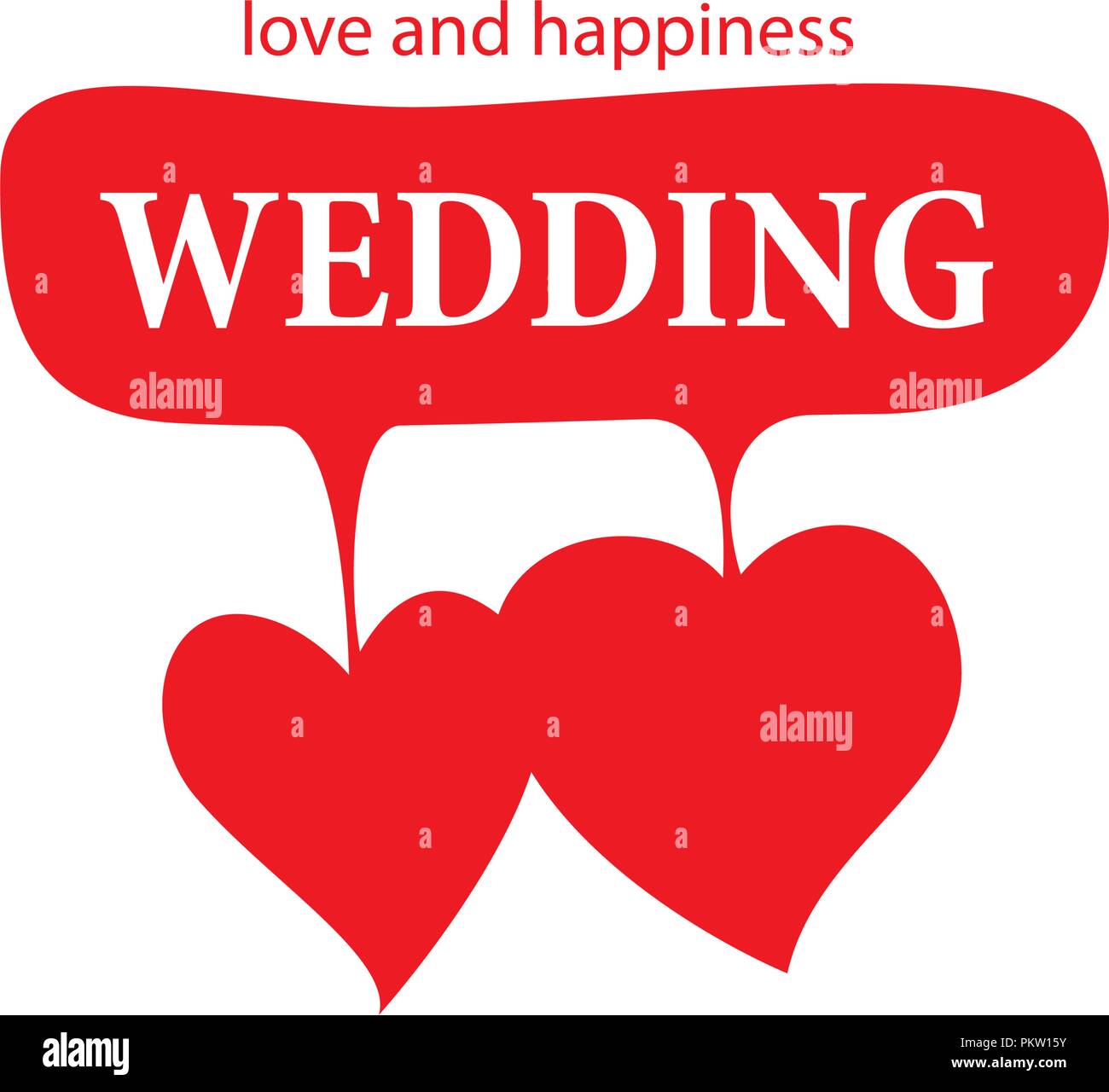 vector logo wedding Stock Vector Image & Art - Alamy