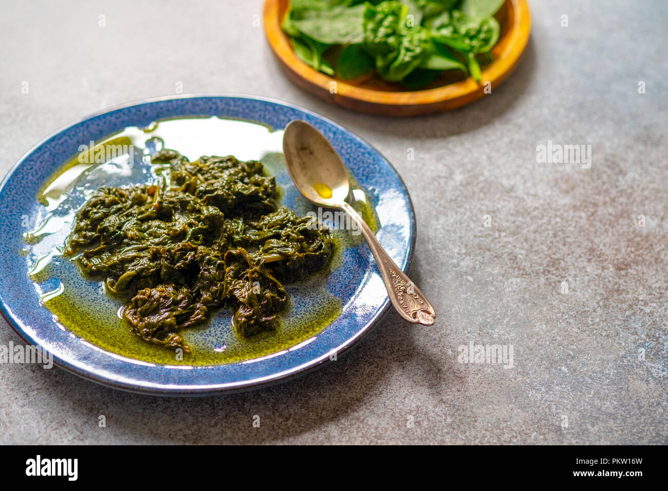 Tunisian spinach recipe hi-res stock photography and images - Alamy