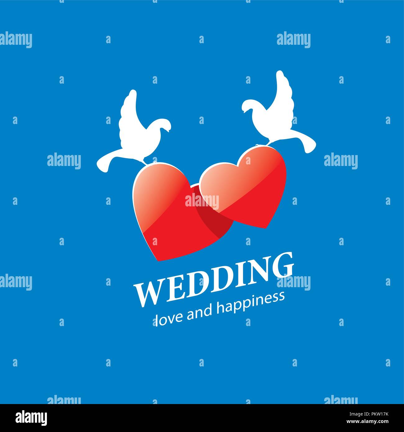 vector logo wedding Stock Vector Image & Art - Alamy