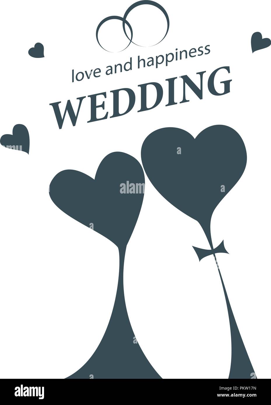 vector logo wedding Stock Vector Image & Art - Alamy