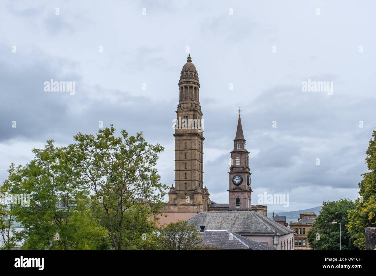 Greenock town center hi-res stock photography and images - Alamy