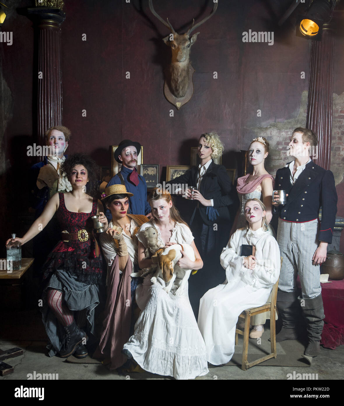 Flabbergast Theatre present 'Swell Mob' immersive theatre as they ...