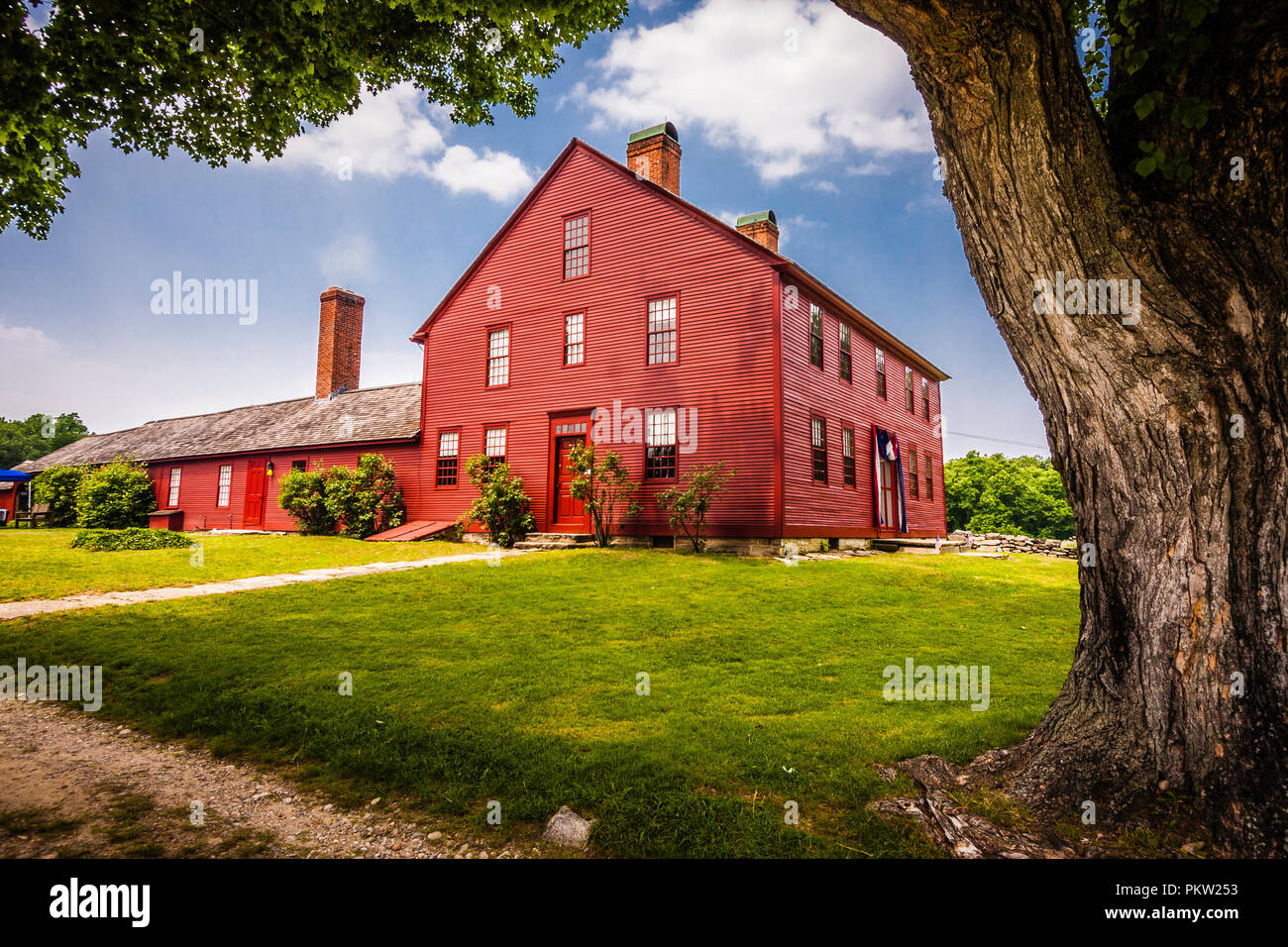 Nathan Hale Homestead Coventry, Connecticut, USA Stock Photo - Alamy