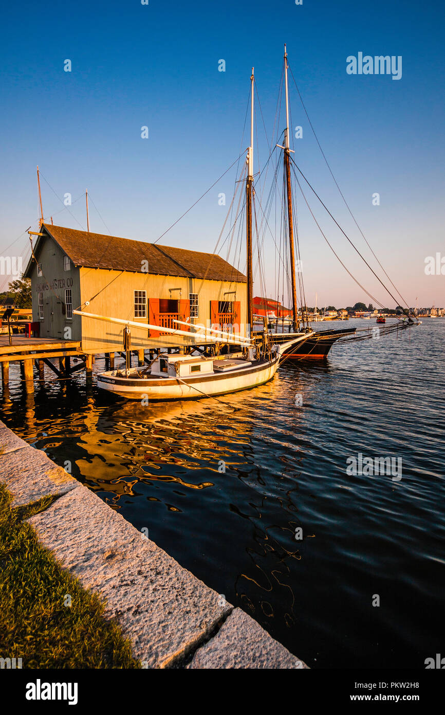 Mystic Seaport Mystic, Connecticut, USA Stock Photo - Alamy