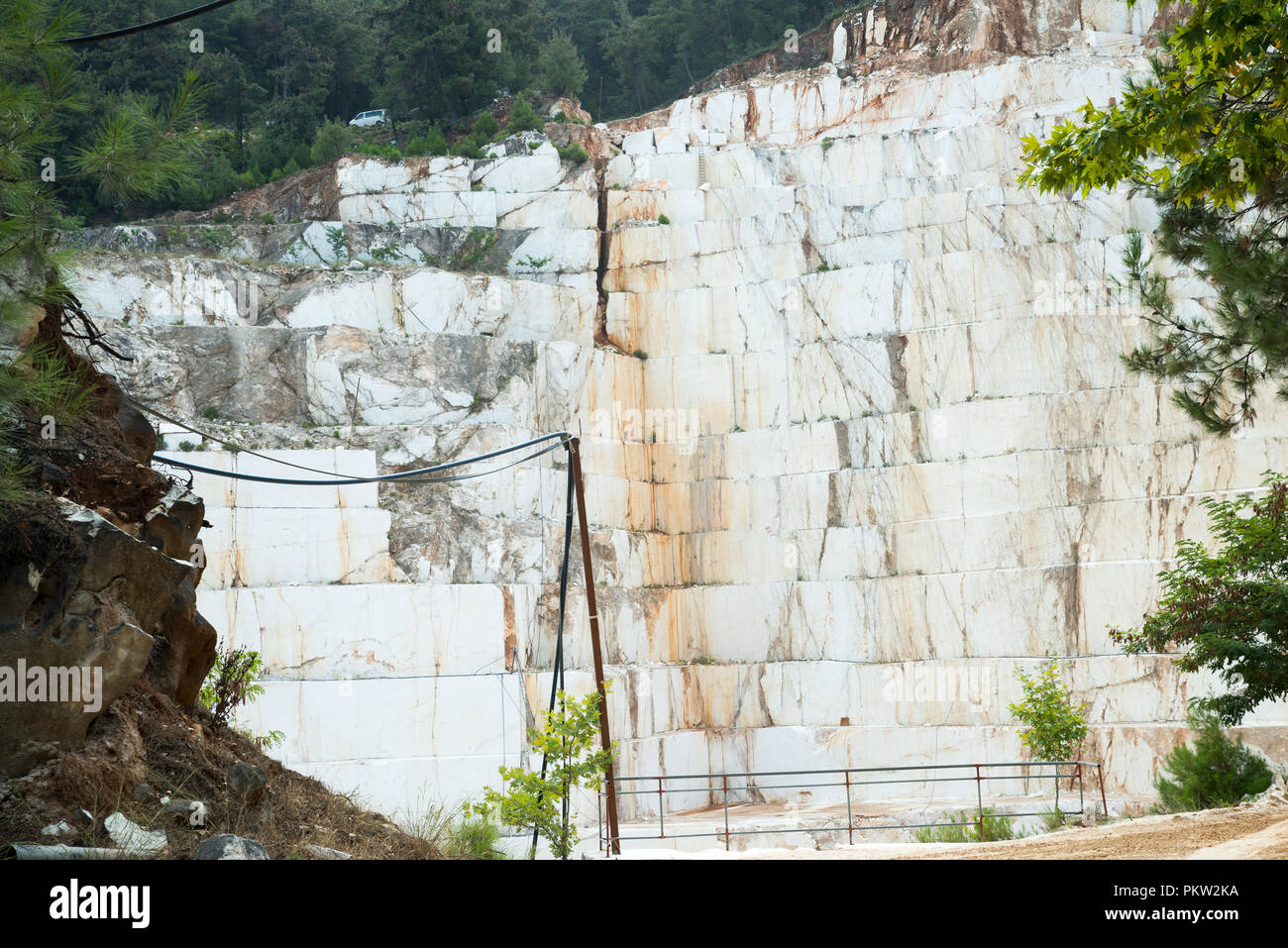 Thasos marble quarry hi-res stock photography and images - Alamy
