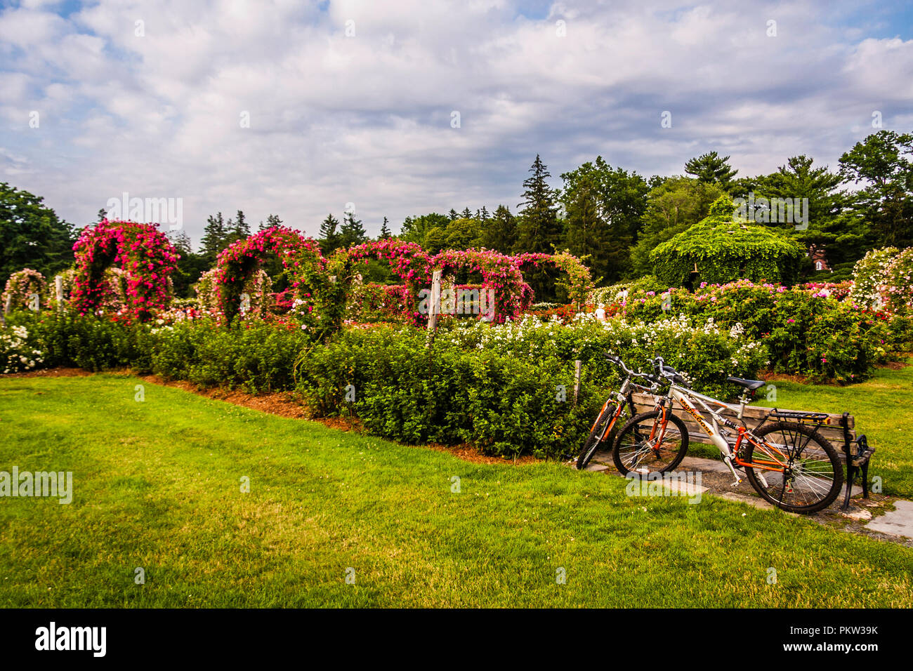 Elizabeth Park Hartford, Connecticut, USA Stock Photo - Alamy