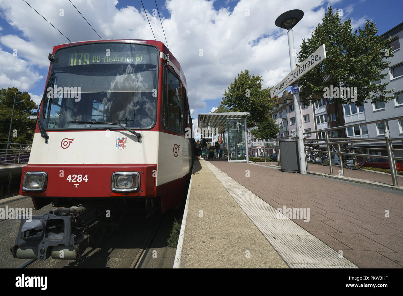 Dusseldorf Metro Stadtbahn in Germany Featuring: Dusseldorf Metro ...