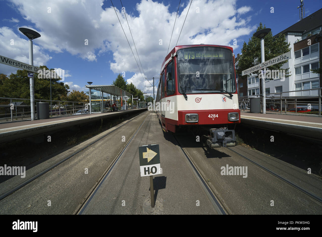 Dusseldorf Metro Stadtbahn in Germany Featuring: Dusseldorf Metro ...